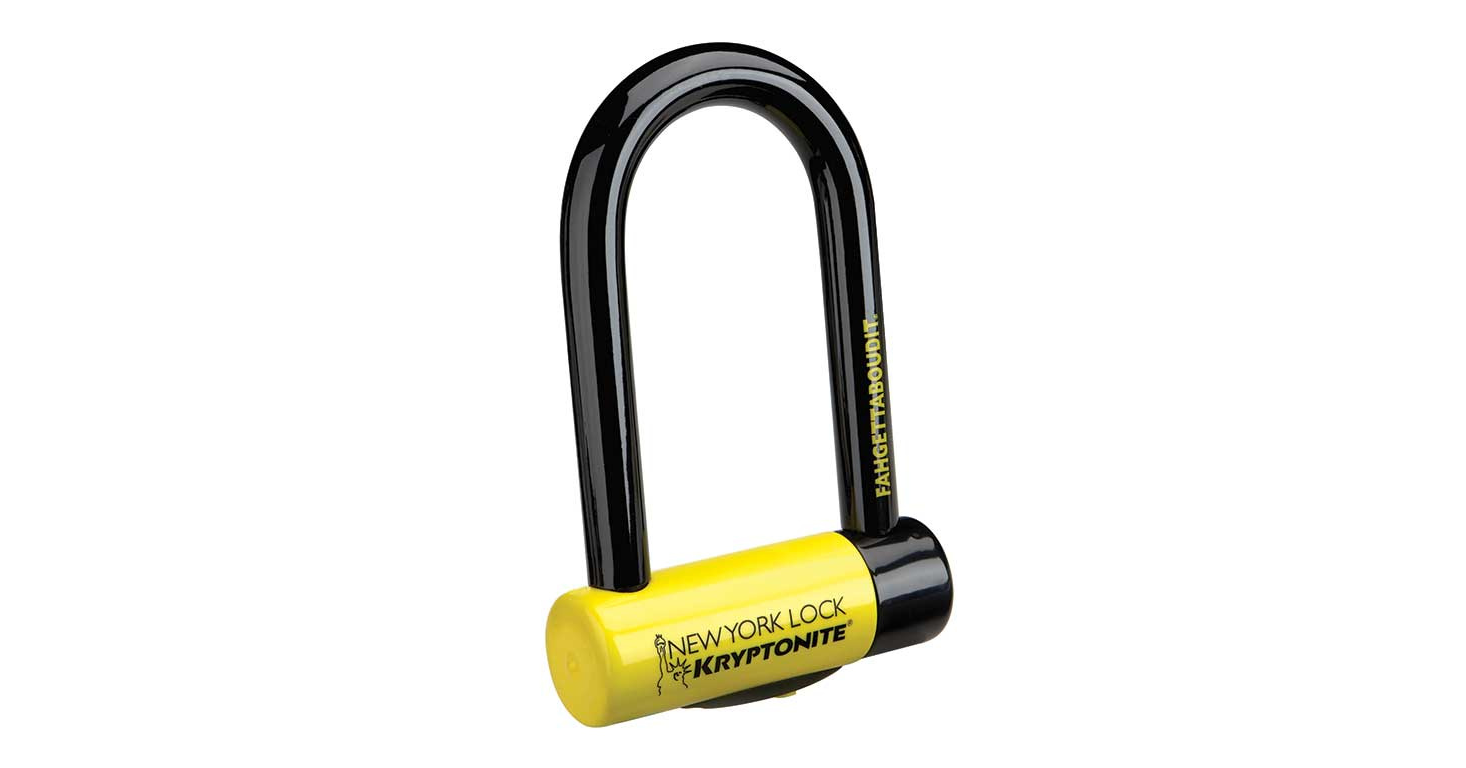 Zámok na kľúč KRYPTONITE Fahgettaboudit Lock | Mojekolo.sk
