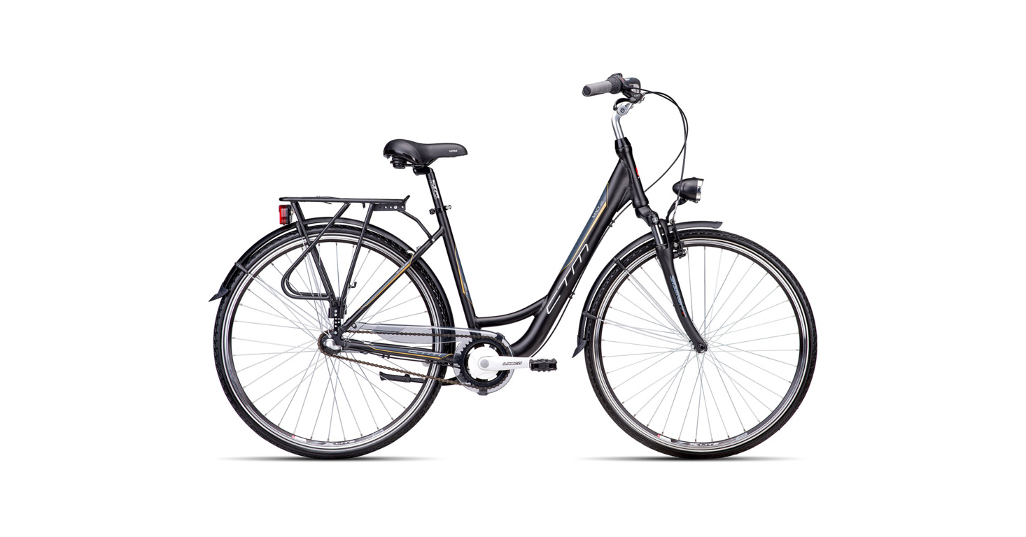 CTM NANCY 2.0 matná čierna /zlatá | Mojekolo.sk