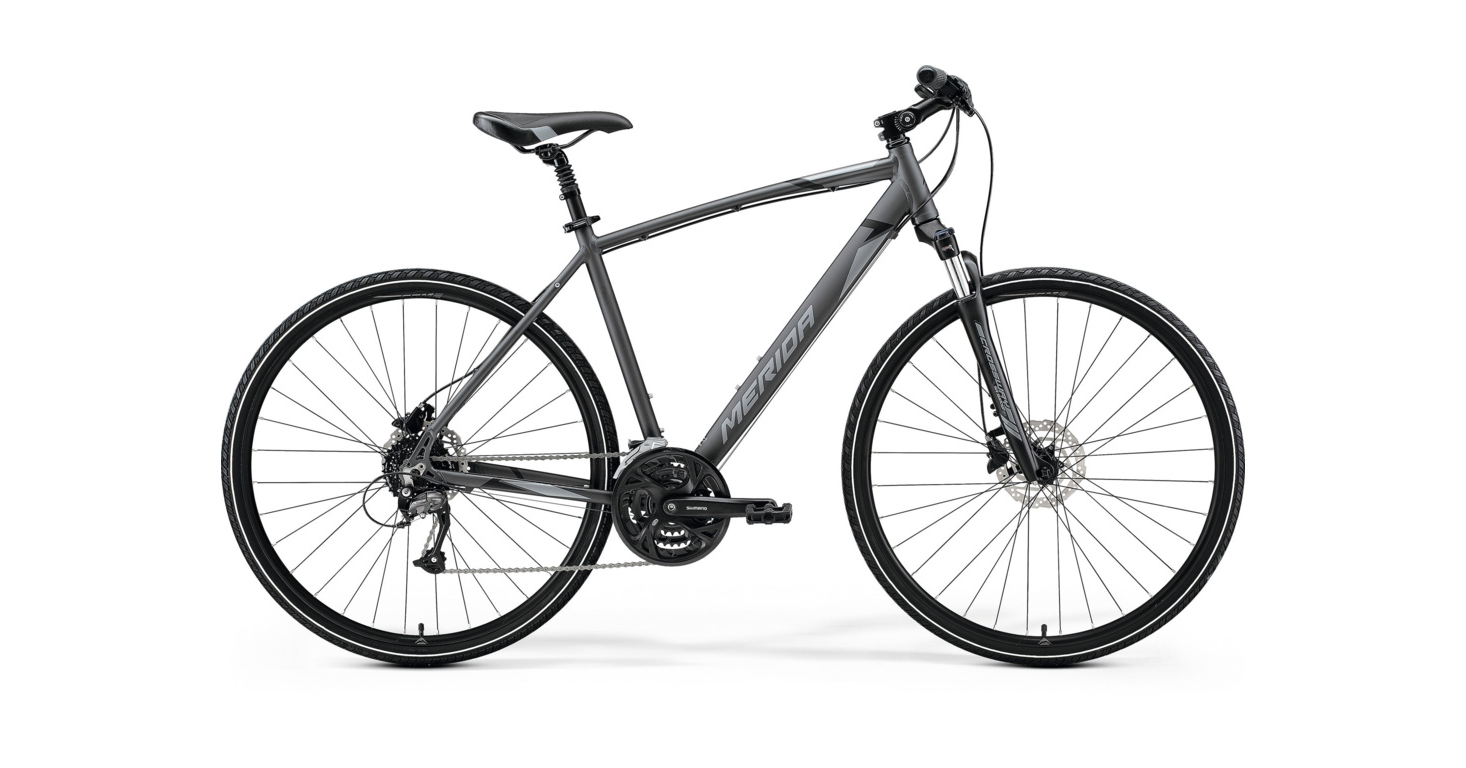 MERIDA Crossway 40 Silk Anthracite (Grey/Black) | Mojekolo.sk
