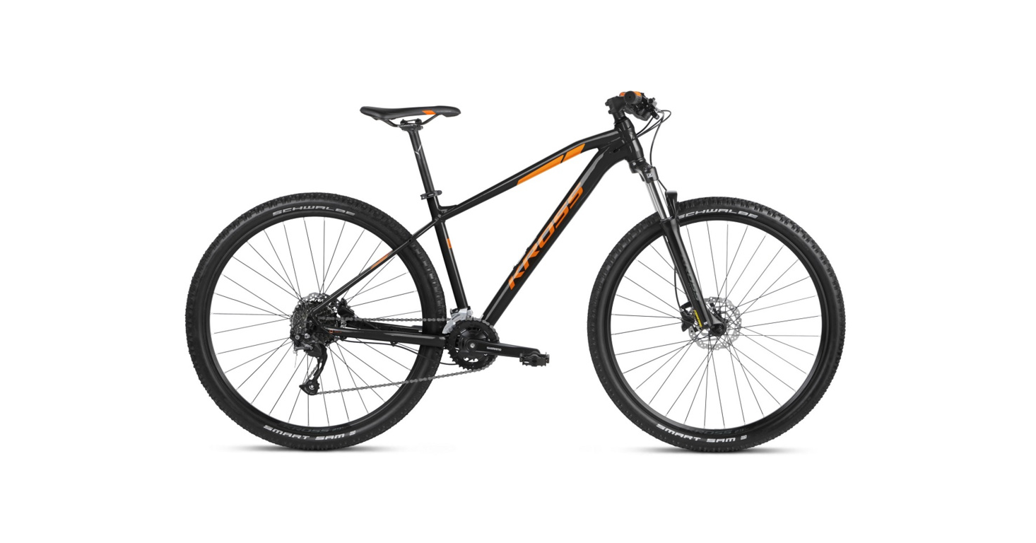 KROSS Level 1.0 Black/Orange | Mojekolo.sk