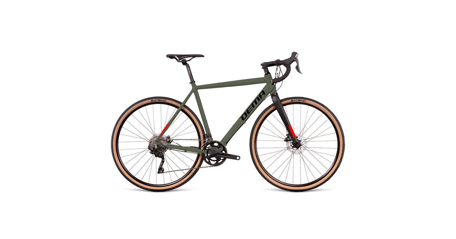 DEMA Gritch 1 Army Green/Black - M/520mm | Mojekolo.sk