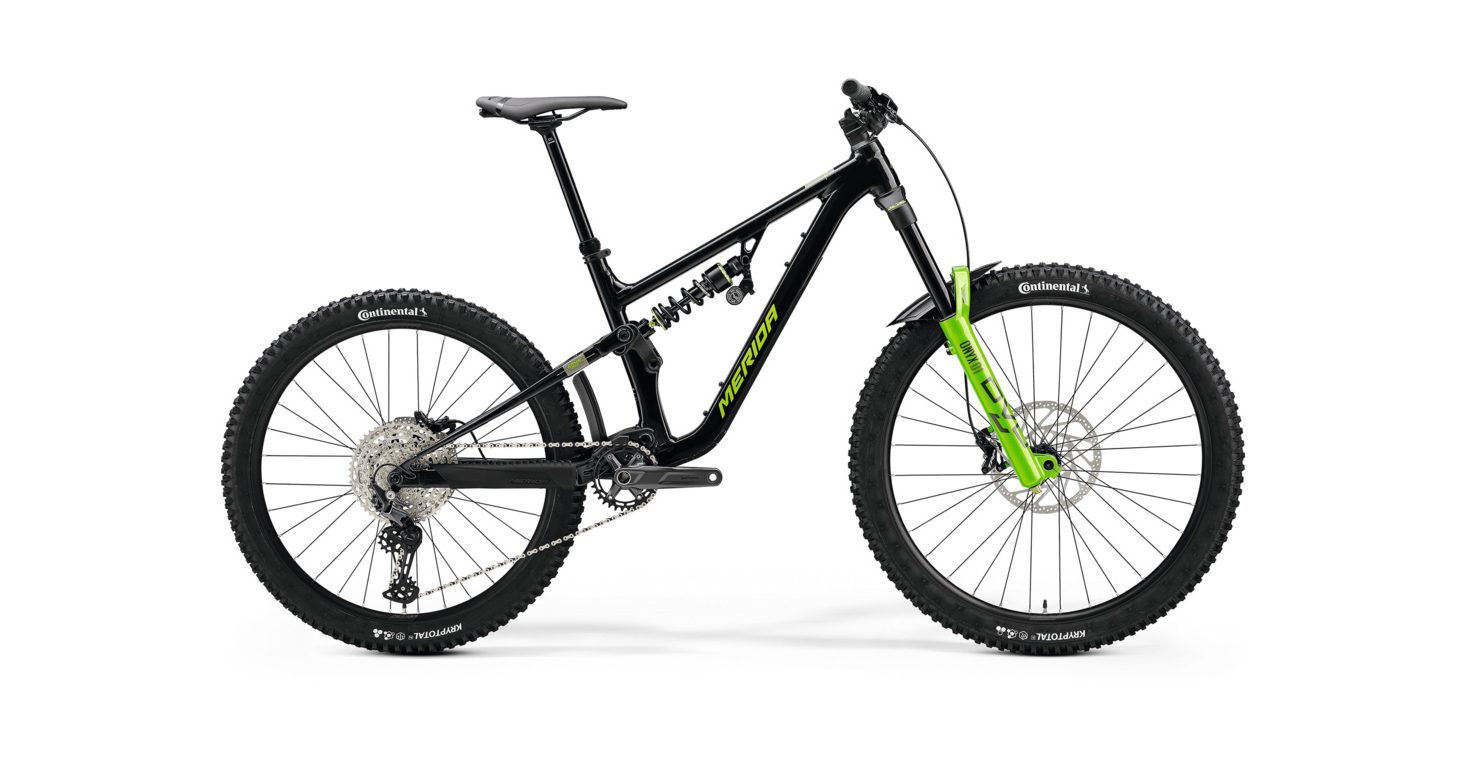 MERIDA One-Sixty FR 600 Metallic Black (Grey/Green) | Mojekolo.sk