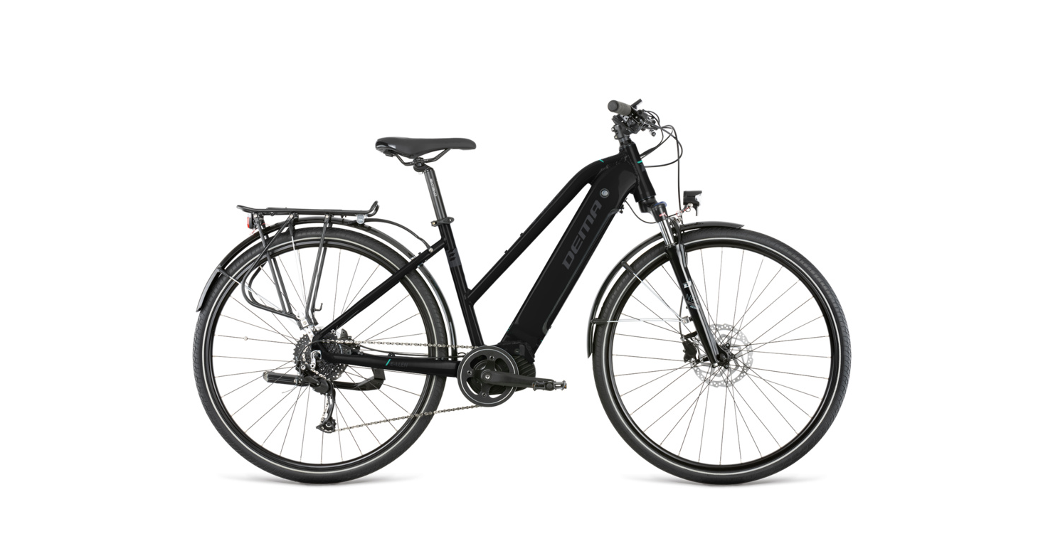 DEMA E-Llen Tour Black/Grey - M/18" | Mojekolo.sk