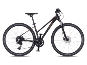 4EVER Pulse Disc Matt Black/Rose Gold - M/18.5" | Mojekolo.sk